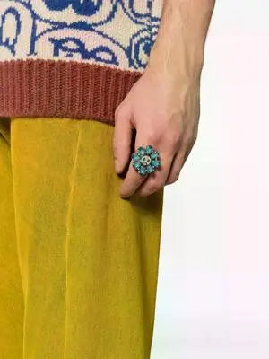 CHARLES JEFFREY Crazy Daizy Crystal Ring