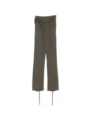Ottolinger Wrap-design Trousers - Grey