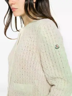 Moncler Cable-knit Button-up Cardigan