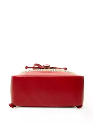 Burberry 2000-2017 Haymarket Check Canvas Backpack