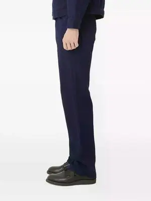 BLUE BLUE Straight-leg Cotton Trousers