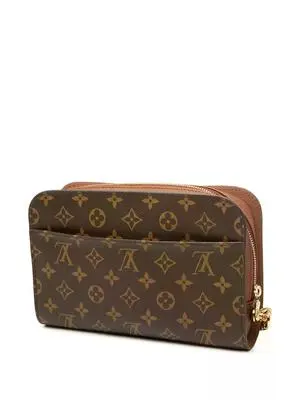 LOUIS VUITTON 2003 Monogram Orsay Clutch Bag