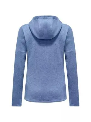 SALEWA Logo-embroidered Zip-up Hoodie