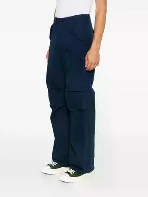 UNIVERSAL OVERALL Cargo-pockets Wide-leg Trousers