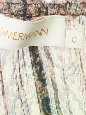 Zimmermann Natura Garden-print Midi Dress
