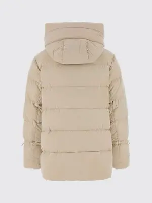MOORER Gadia-stp Water-repellent Knee-length Puffer Coat With Hood