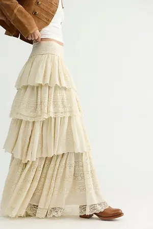 Free People Regency Riot Maxi Skirt At