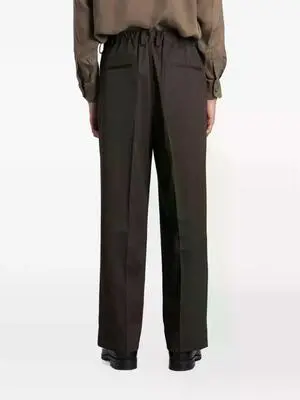 SSSTEIN Pleated Wide-leg Trousers
