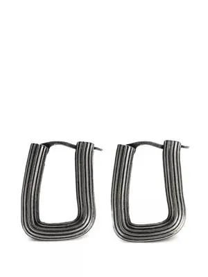 Khaite Santa Fe Rectangular Earrings