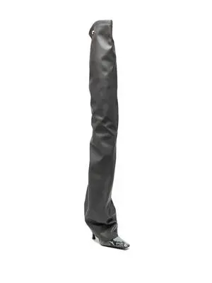 Attico Robin Snakeskin-effect Boots