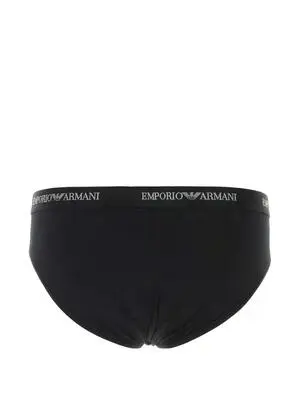 Emporio Armani Briefs In Stretch Cotton Jersey Essential