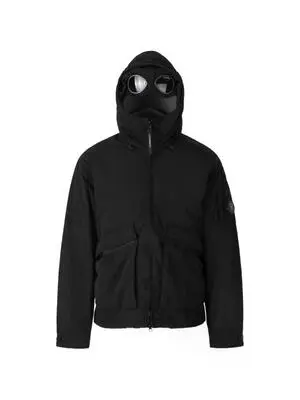 C.P. COMPANY Heavy Chrome-r Padded Goggle Jacket - Black