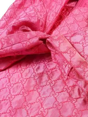 Gucci 2010s Gg Pattern Dress