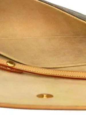 LOUIS VUITTON 2001 Monogram Pochette Twin Gm Crossbody Bag