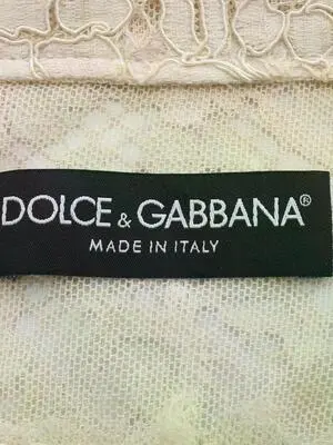 Dolce & Gabbana 2000s Floral Lace Coat
