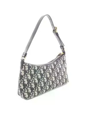 Dior 2010s 30 Montaigne Cigale Oblique Shoulder Bag