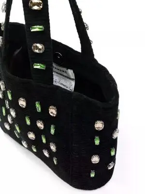 Sandro Crystal-embellished Tote Bag