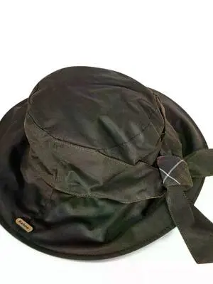 Barbour Waxed-cotton Wide-brim Hat