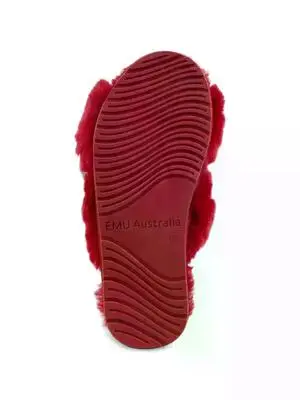 EMU AUSTRALIA Mayberry Crossover Sheepskin Slippers
