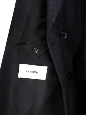 LARDINI Double-breasted Pinstripe Suit - Grey