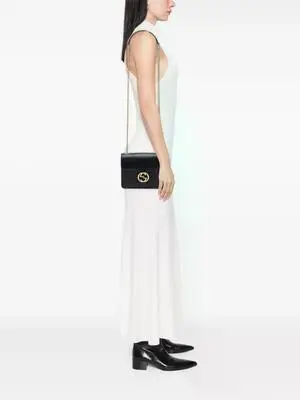 Gucci 2016-2026 Small Dollar Calfskin Interlocking G Crossbody Bag
