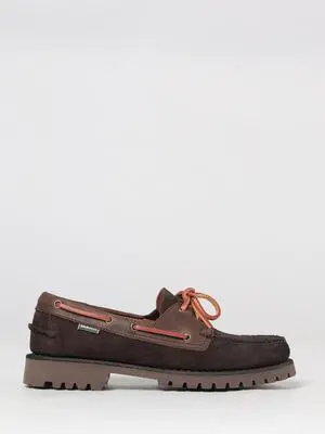 SEBAGO Guardian Suede Boat Shoes With Side Lacing - Dark