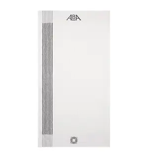 ALBA Cotton Golf Caddie Towel - White