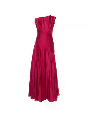 Aje Aquiline Gown - Red