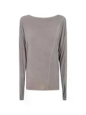 UMA WANG Boat-neck Long Sleeves T-shirt