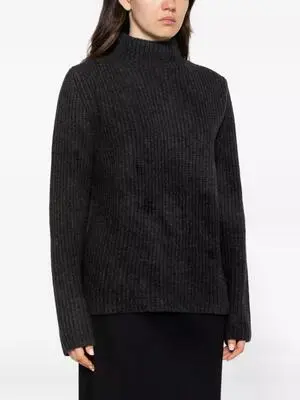 UNIVERSEL Ribbed-knit High-neck Sweater