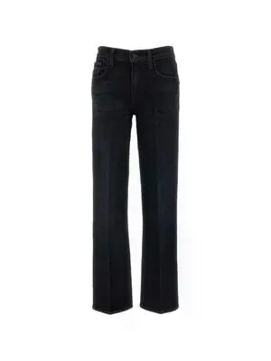 MOTHER Pressed-crease Straight-leg Jeans