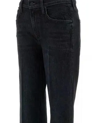 MOTHER Pressed-crease Straight-leg Jeans