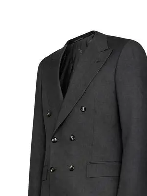 Kiton Double-breasted Wool Suit