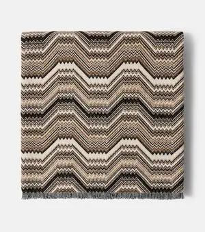 Missoni Merano Zigzag Wool-blend Throw