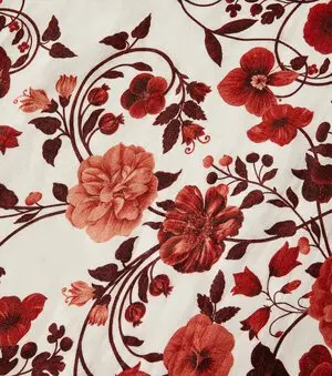 La DoubleJ Botticelli Large Floral Linen Tablecloth