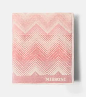 Missoni Marea Chevron Cotton Terry Bath Sheet - Multicoloured