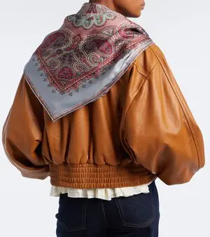 Zimmermann Paisley Silk Scarf