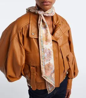 Zimmermann Floral Silk Scarf