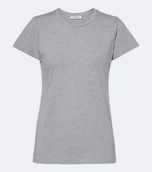 Dorothee Schumacher All Time Favorites Cotton-blend Jersey T-shirt - Grey