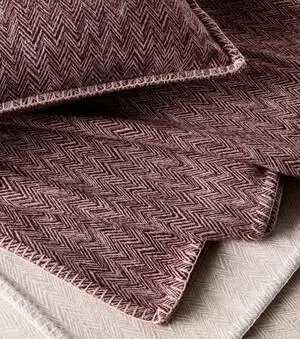 Missoni Camelia Chevron Wool And Cashmere Throw