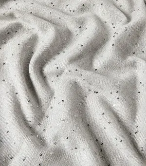 Brunello Cucinelli Cashmere-silk Embellished Scarf