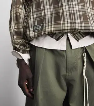 SONG FOR THE MUTE Check Track Jacket