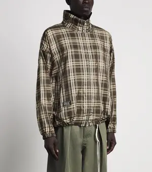 SONG FOR THE MUTE Check Track Jacket