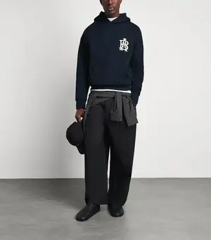 ABOUT:BLANK Cotton Monogram Hoodie