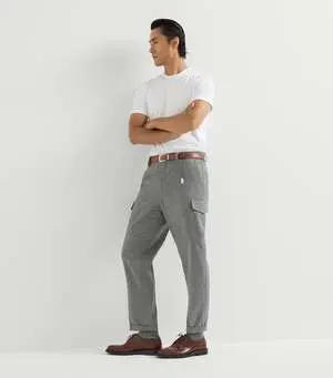 Brunello Cucinelli Virgin Wool Flannel Trousers
