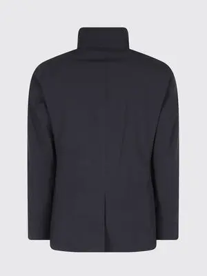 DUNO Double-breasted Short Parka In Polyamide With A High Neck