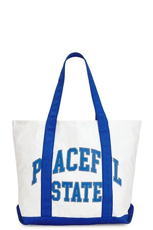 MUSEUM OF PEACE & QUIET Peaceful Boat Tote - Royal