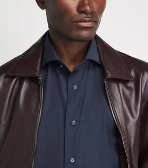 Eton Merino Wool Contemporary Fit Shirt