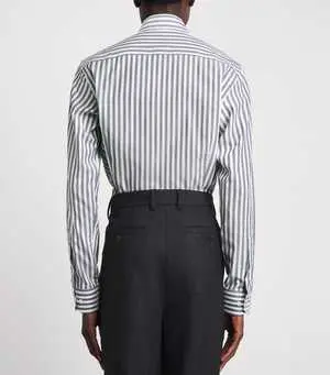 Eton Cotton Bengal Stripe Shirt