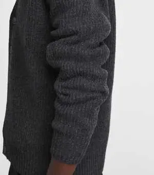 Eton Wool Ribbed Cardigan